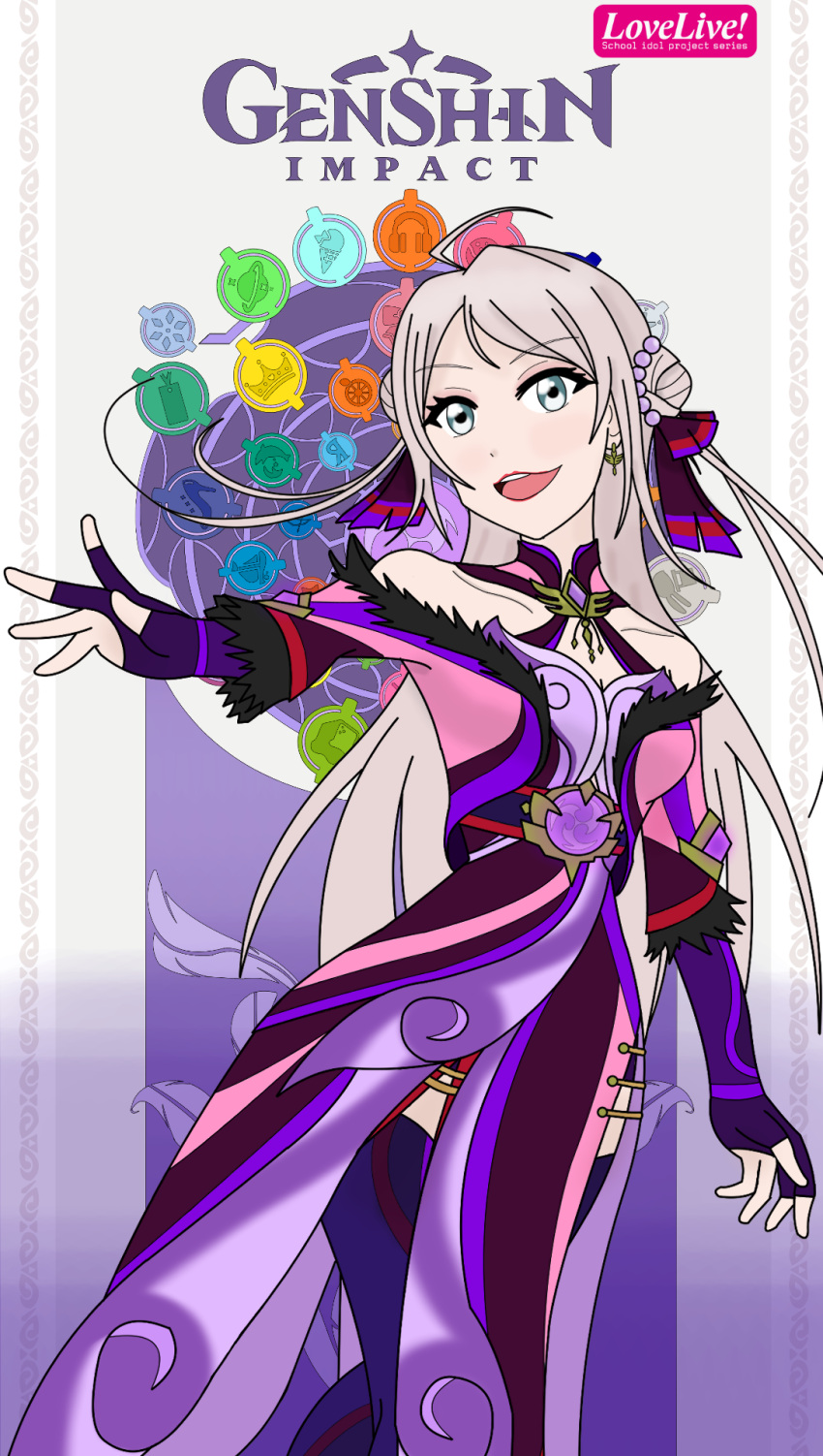 Xbooru - 1girl female focus high res long hair love live! love live ...